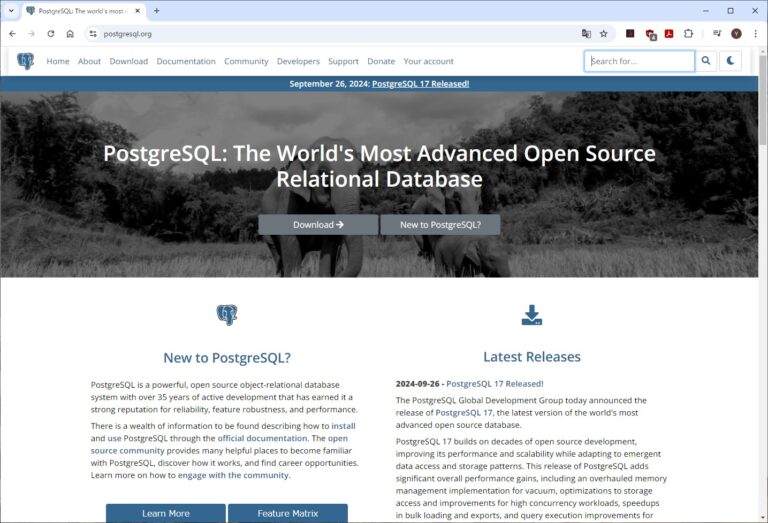 PostgreSQLをWindowsにインストールする | 前向きアプリ屋の備忘録