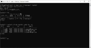 コマンドラインからPostgreSQLを操作する【psql】 | 前向きアプリ屋の備忘録