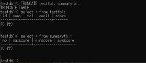 PostgreSQLでテーブル内の全てのデータを削除する【TRUNCATE】 | 前向きアプリ屋の備忘録